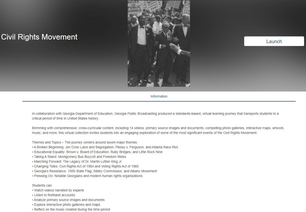 Slavery & Freedom and Civil Rights Movement Online Lesson Units - Best ...